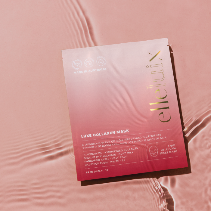 Luxe Collagen Bio Cellulose Face Mask – Fiorella Florals